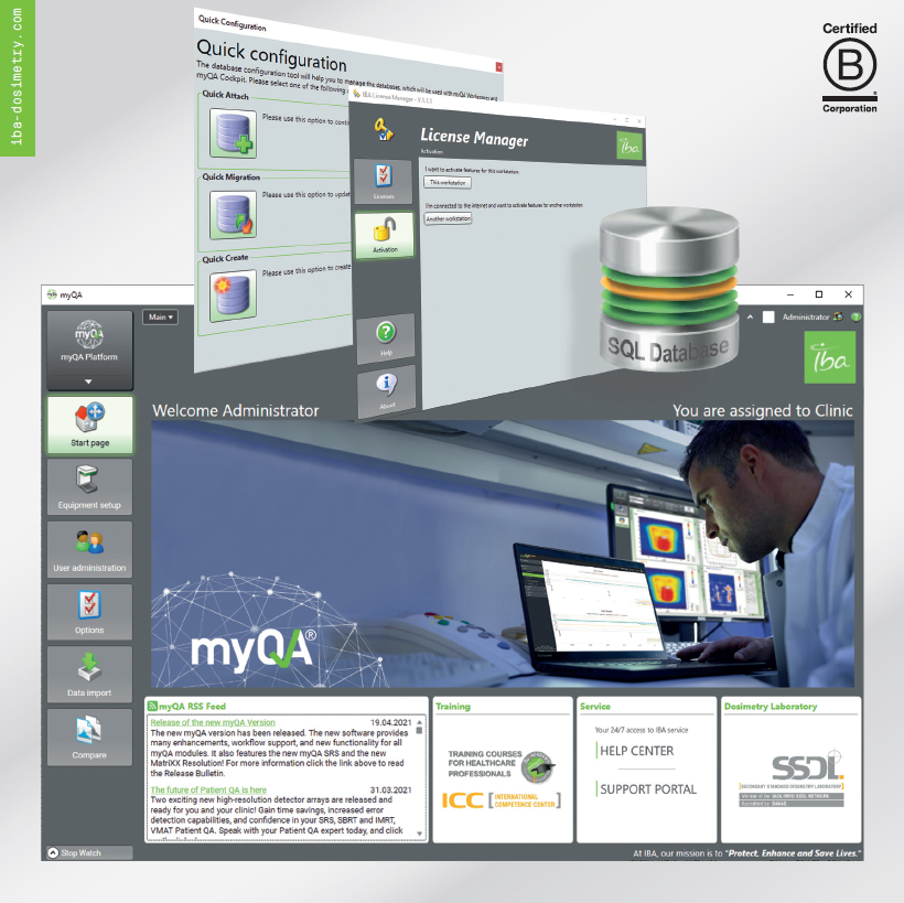 How to get started with myQA 2023-001 (Training Course)? – IBA Dosimetry Service & Support