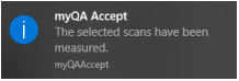 myQA Accept - Measurement – IBA Dosimetry Service & Support