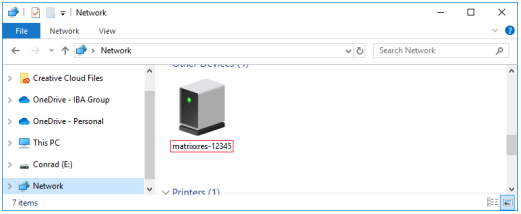 MatriXX Resolution - Setting up the Device on a Network – IBA Dosimetry ...